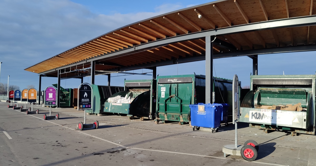 Årslev genbrugsstation lukker for i dag - FFV